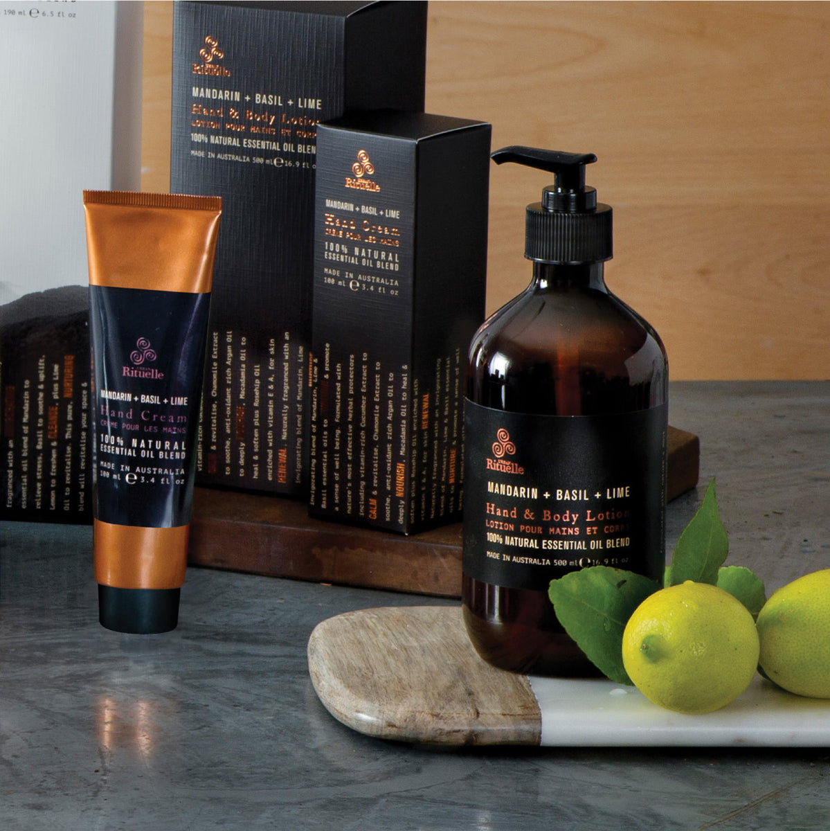 ~ Urban Rituelle Equilibrium Hand & Body Lotion - Mandarin, Basil & Li ...